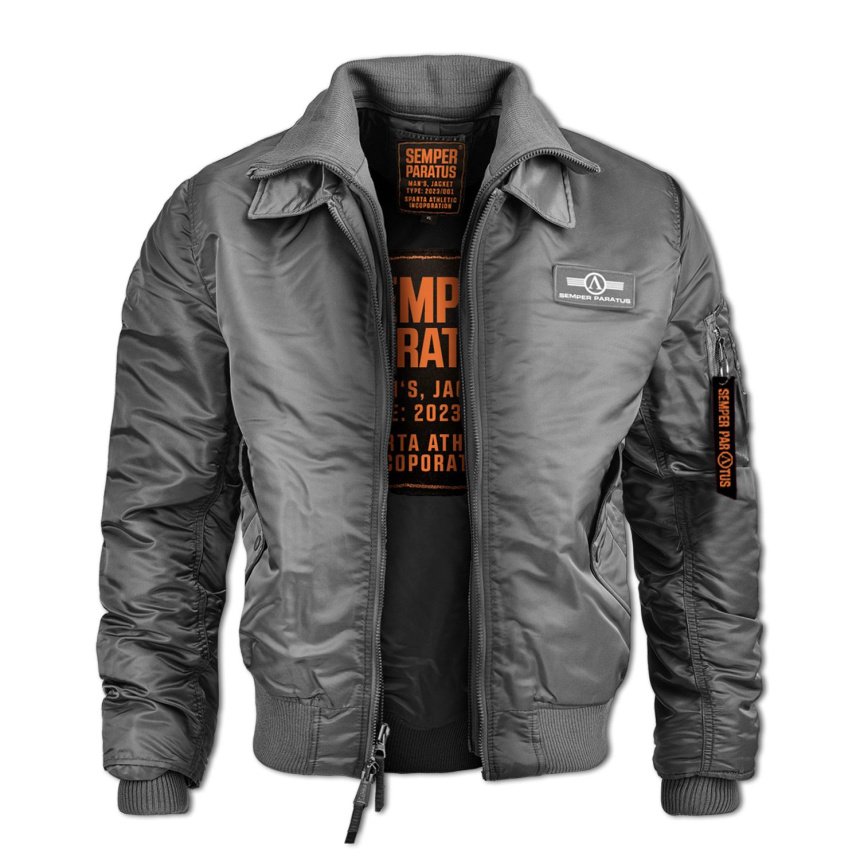 Siva jakna fajerka Semper Paratus JA-10003 | Army Shop